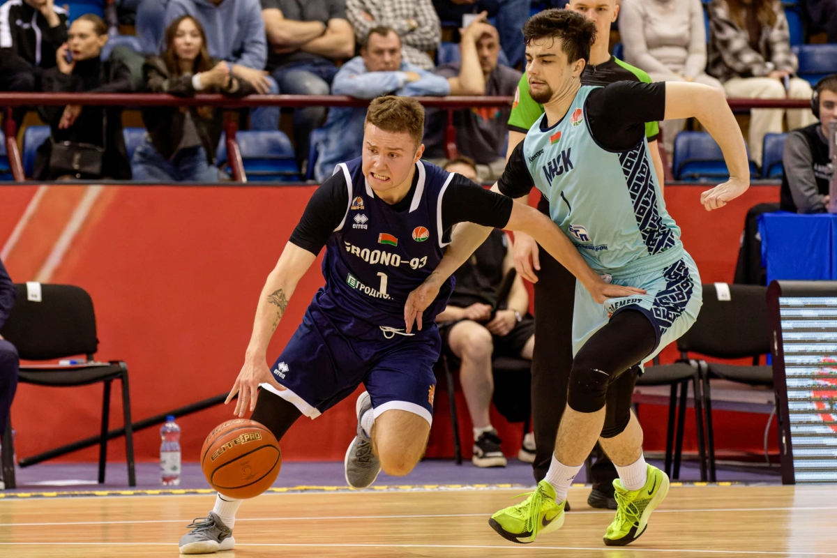 Баскетбольный "Минск" приблизился к чемпионству на расстояние шага ...