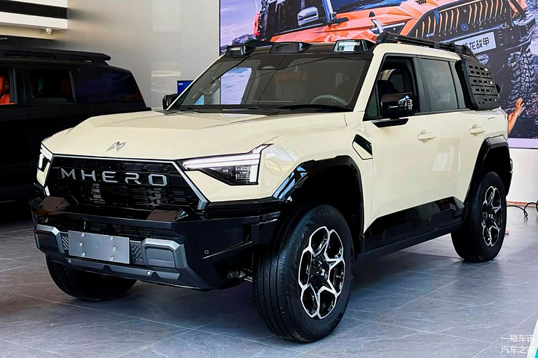Dongfeng выпустил радикальный гибридный внедорожник M-Hero M817 | tochka.by